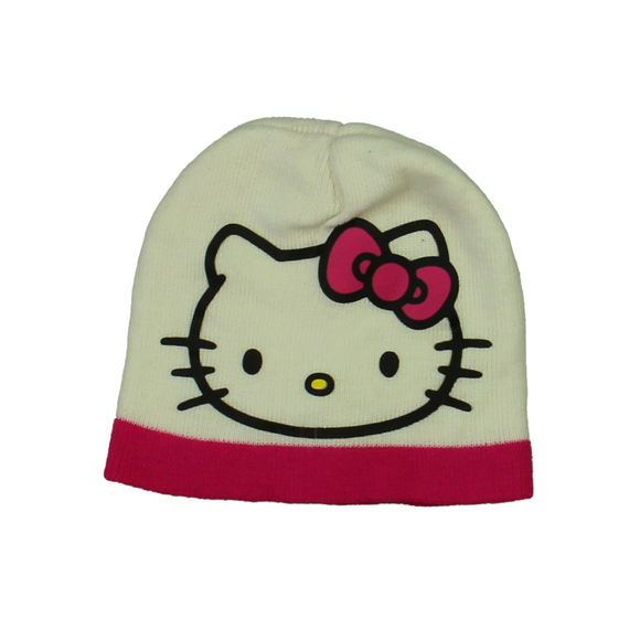 Hello Kitty | Accessories | Hello Kitty Girls Pink White Winter Hat ...